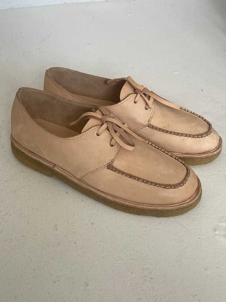 LOWTOP MOC + TREE SAP SOLE / UNDYED – TAKA STUDIO